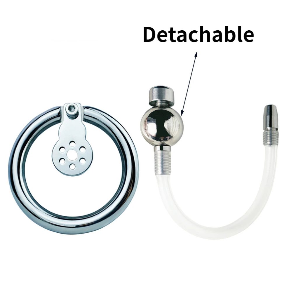 Men’s Flat Chastity Cage Metal Cb Penis Cage - Flat Chastity Cages ...