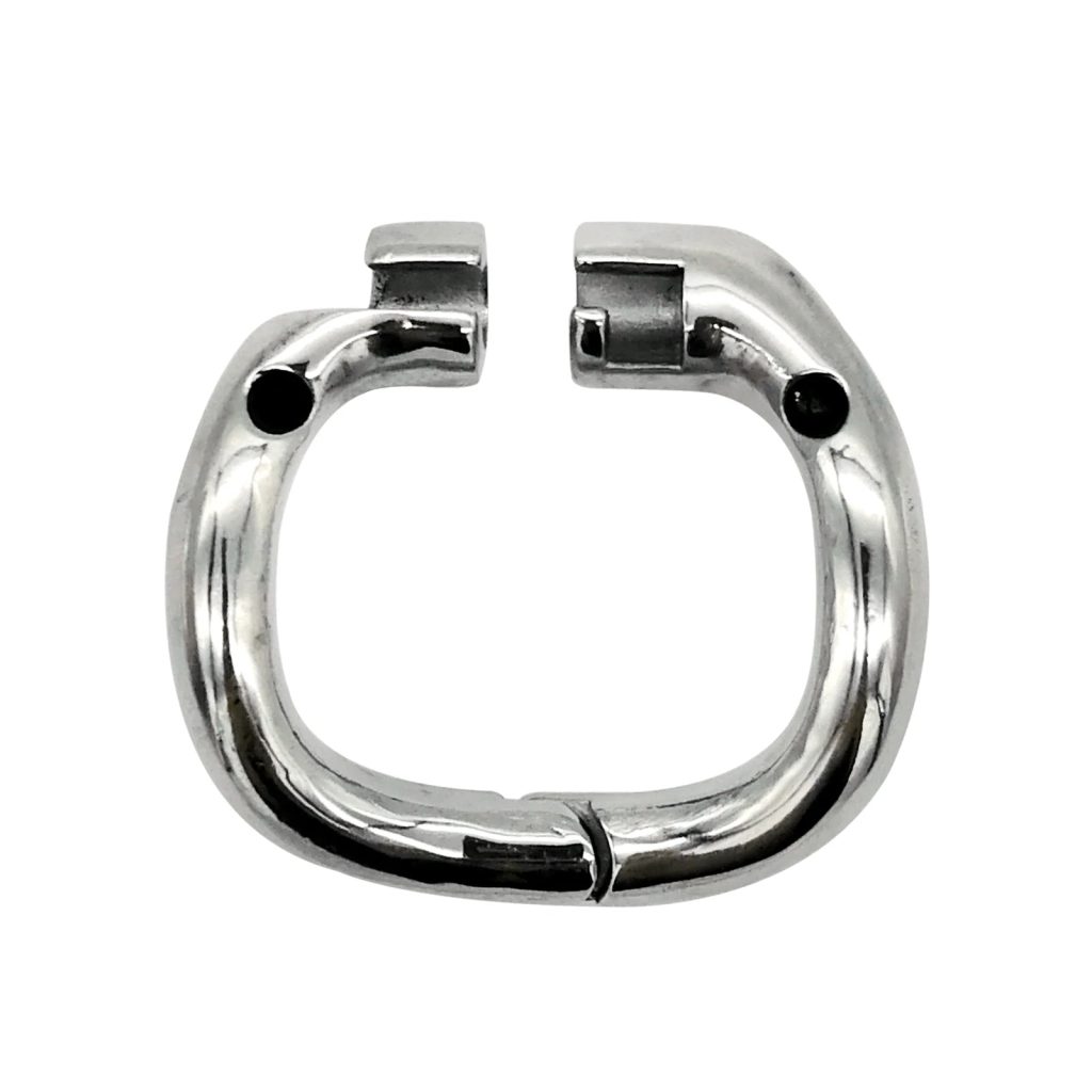 Small Size Stainless Steel Male Flat Chastity Cage Device - Flat ...